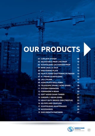 Cuplocks System & Prop Sleeve By Shree Hari Engineering | PDF | Construction Industry | Industries