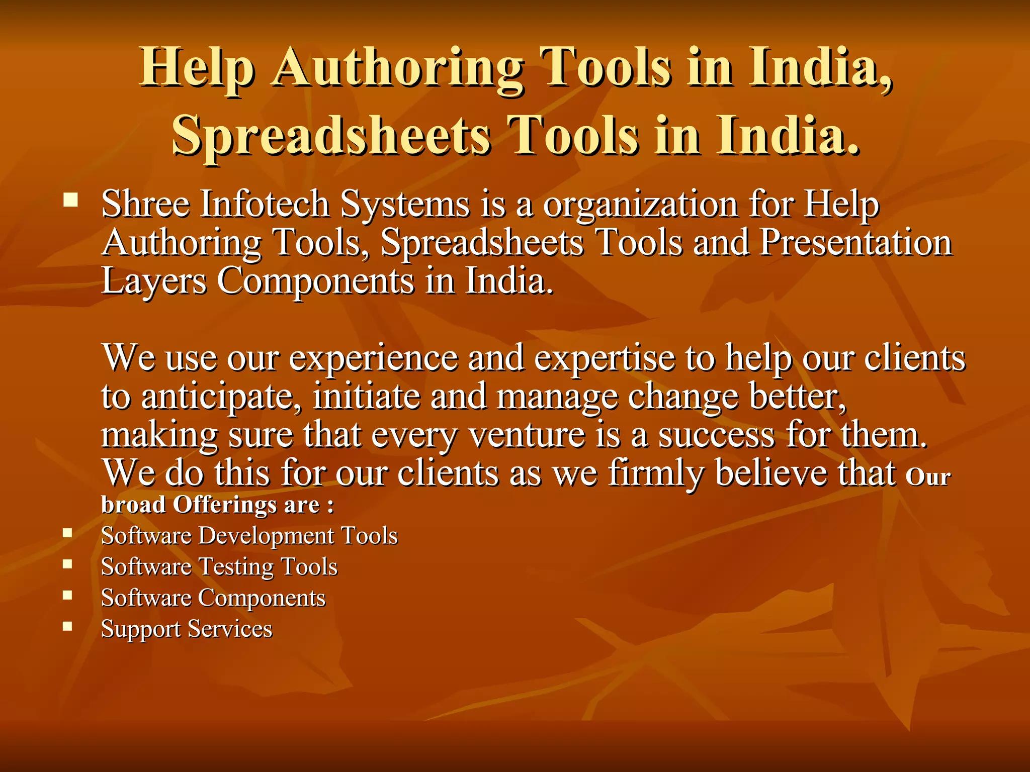 Shreeinfotechsystem | PPT