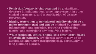 shreeja jc periodontal health | PPTX