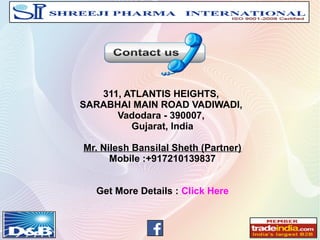 Shreeji pharma international | PPT
