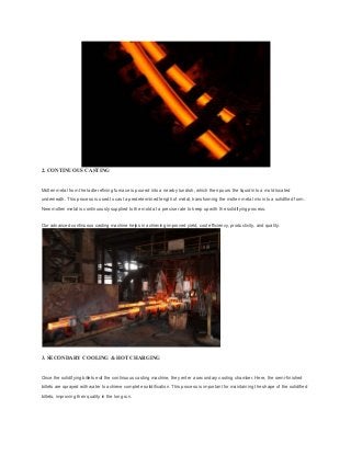 Shree tmt bars manufacturing process