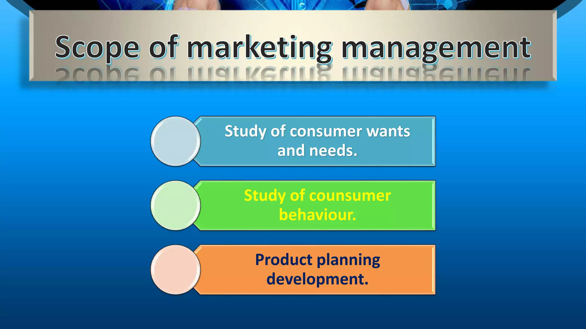 Marketing and management | PPTX