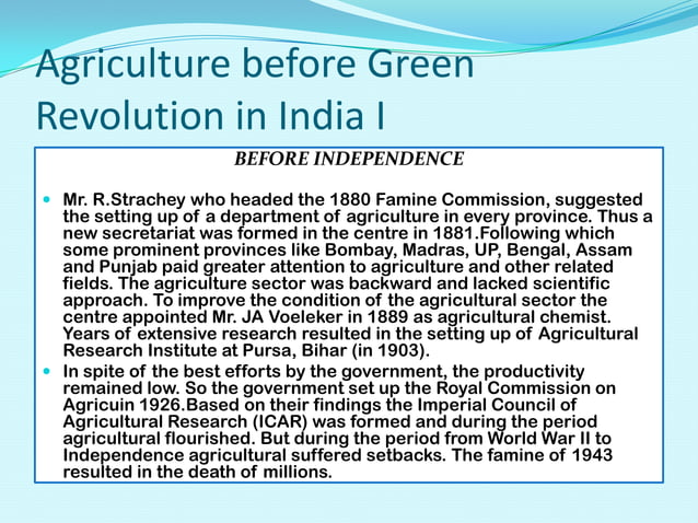 Green Revolution | PPT