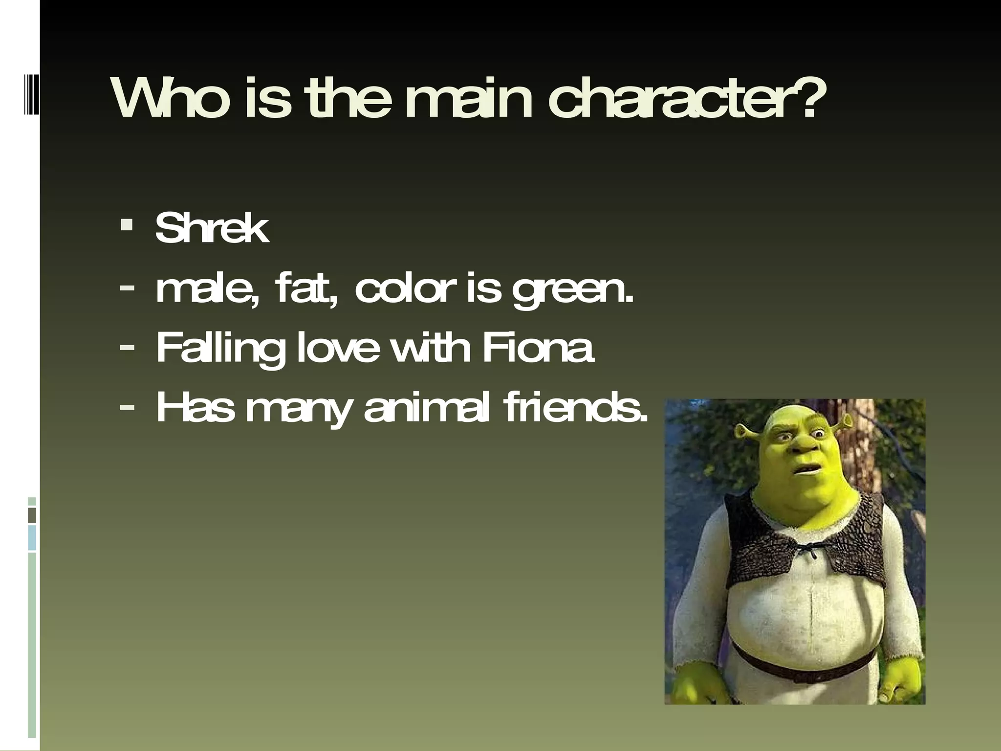 Shrek¤ã | PPT | Musicals | Genres