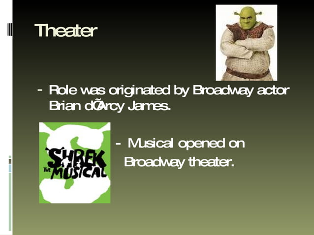 Shrek¤ã | PPT | Musicals | Genres
