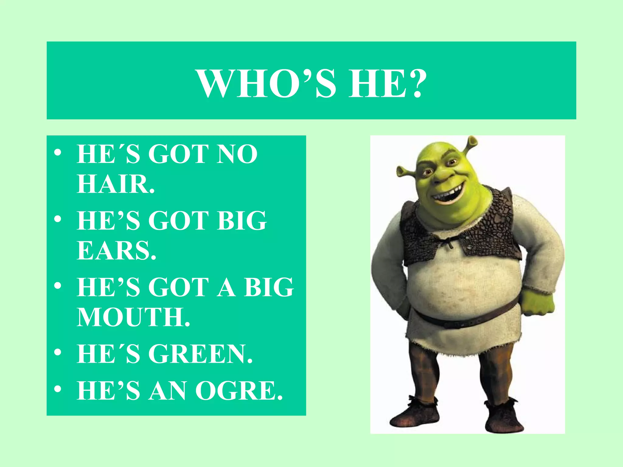 Shrek 1 - colours | PPS