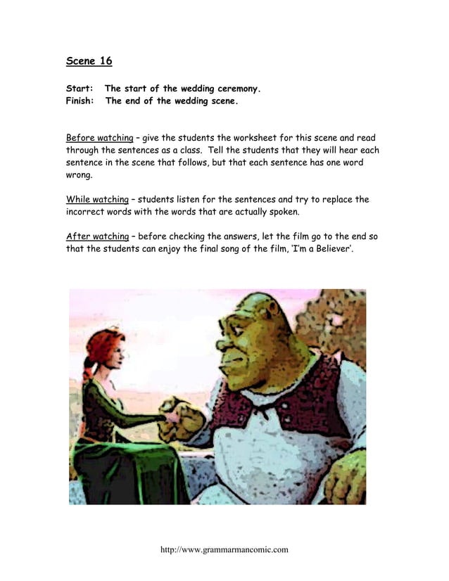 Shrek | PDF | Screenwriting | Content Production