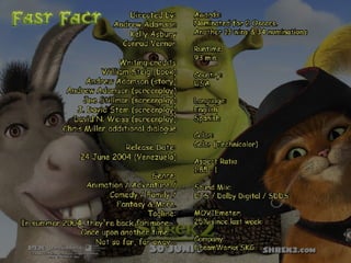 Shrek 2 Dvd Menu