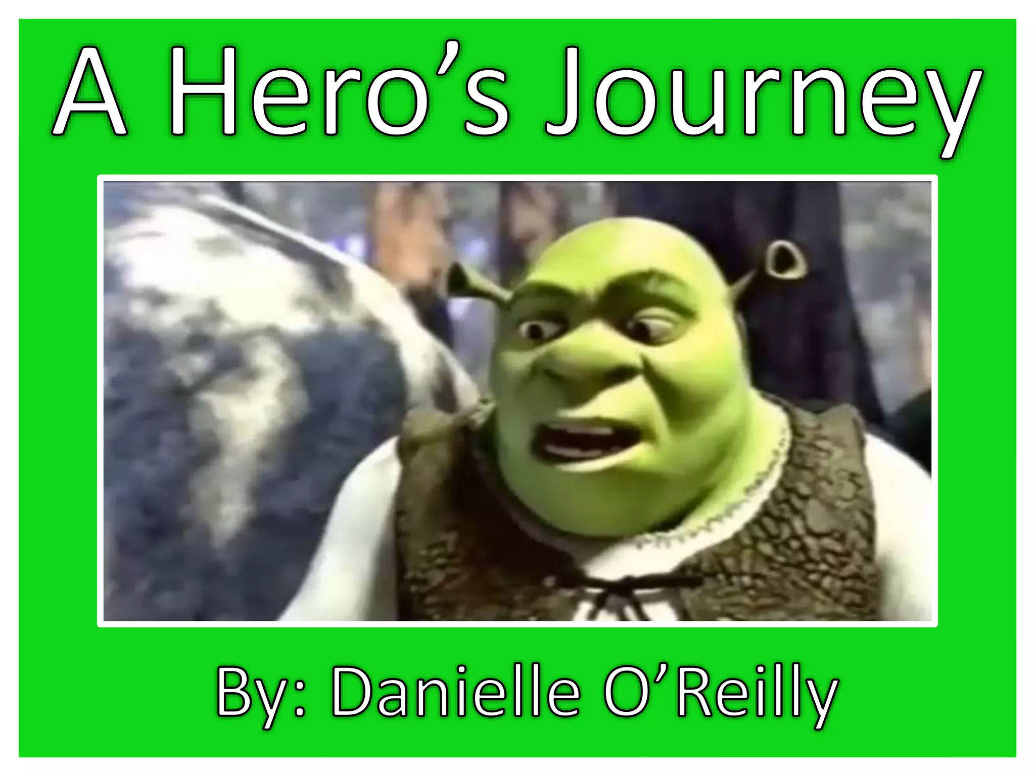 Shrek film project | PPTX