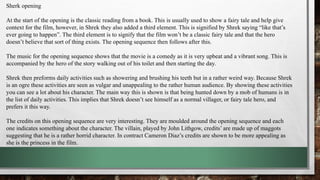 Shrek opening | PPTX | Fantasy | Genres