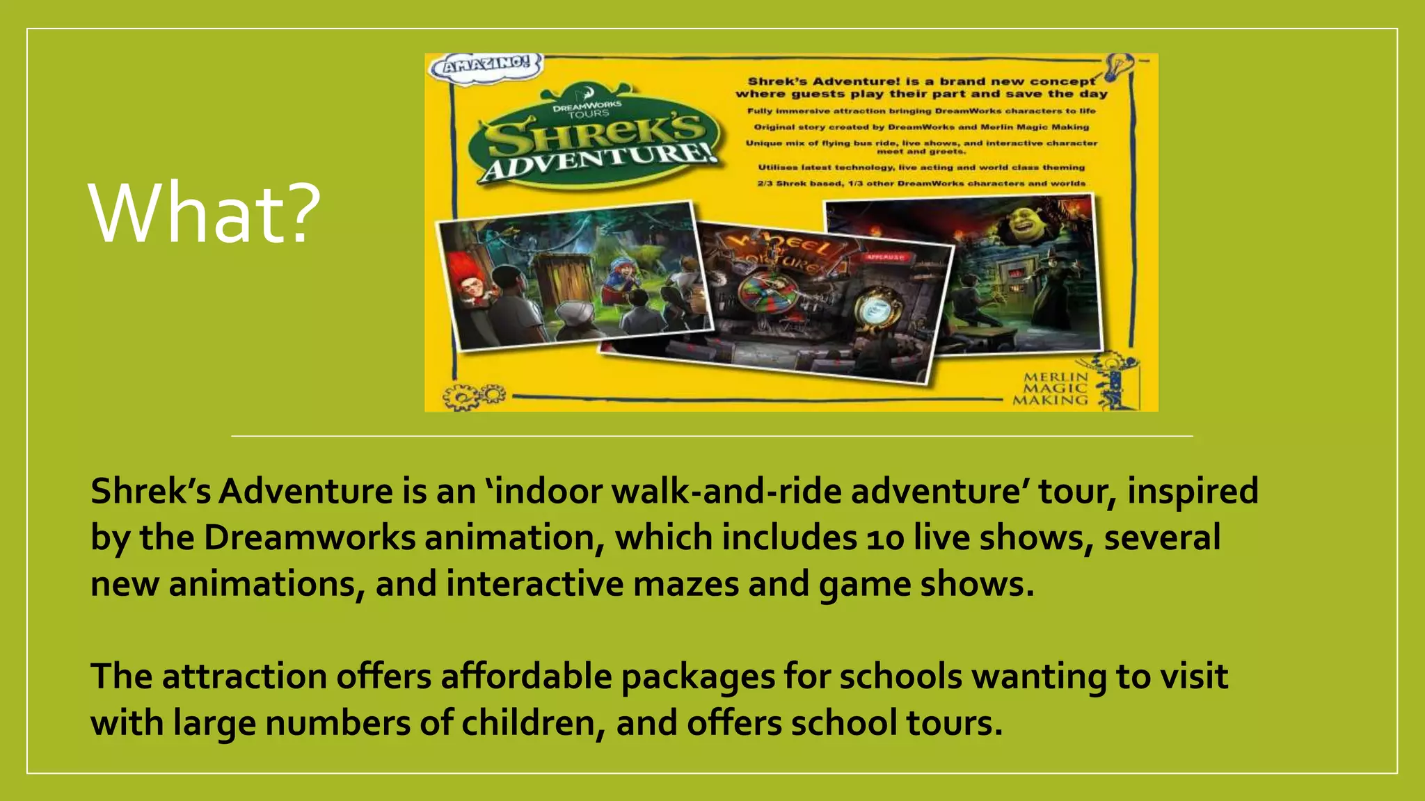 Shrek’s adventure power point presentation | PPTX