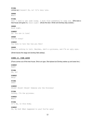 Shrek script[1] | DOCX