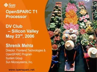 OpenSPARC T1 Processor | PPT