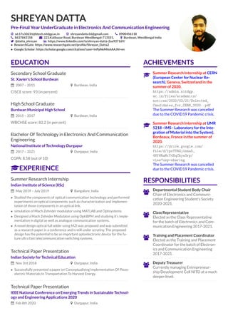 Shreyan cv4apr2020 (1) | PDF