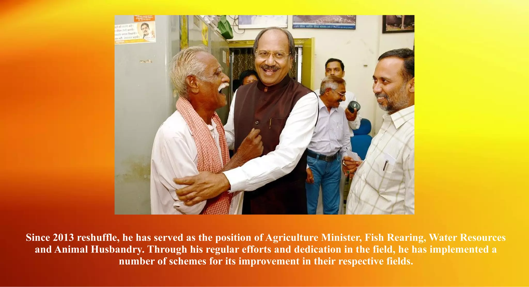 Shri. brijmohan agrawal biography | PPT