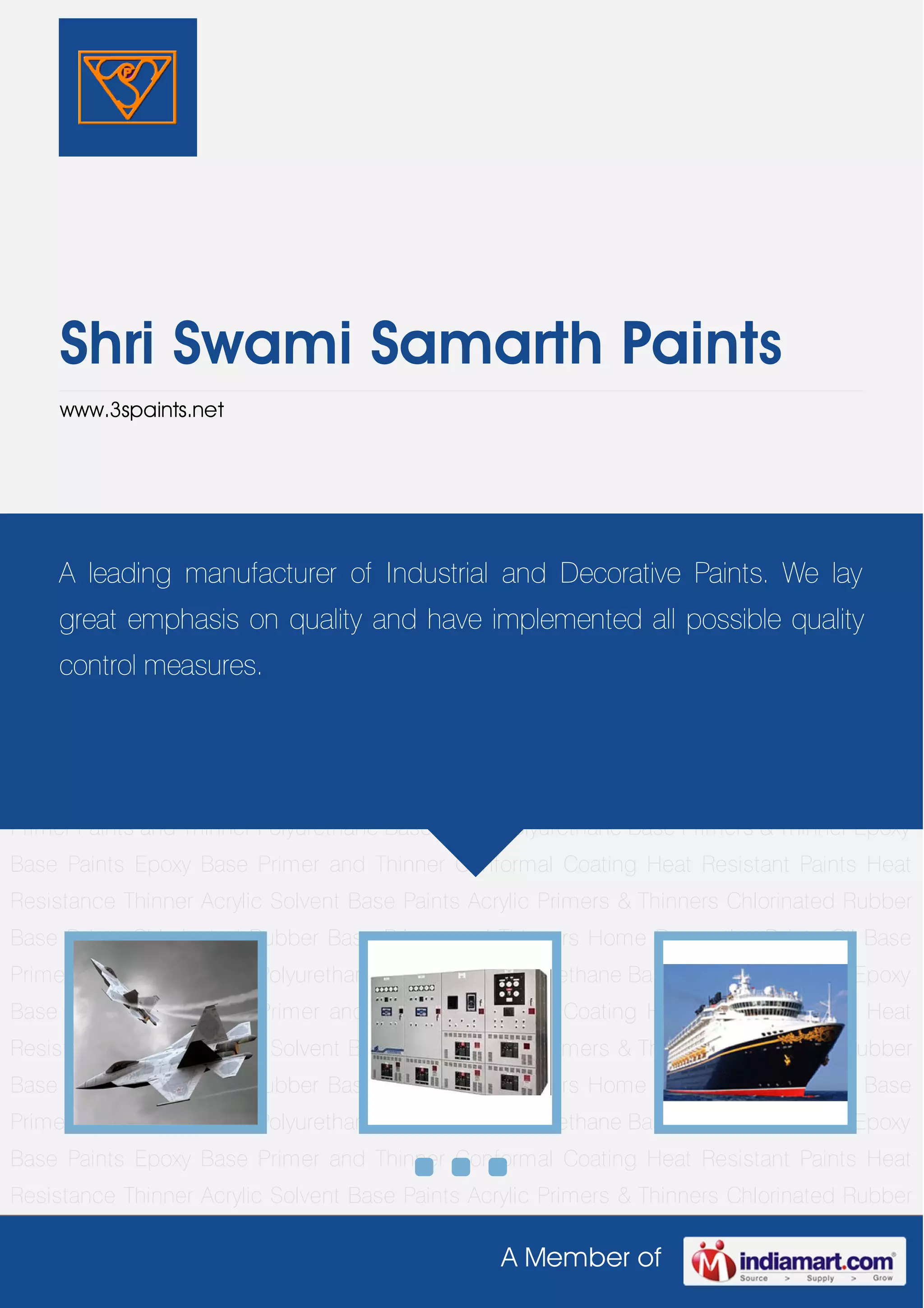 Shri swami-samarth-paints | PDF