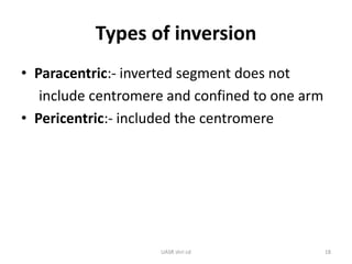 Structural chromosome aberrations | PPTX