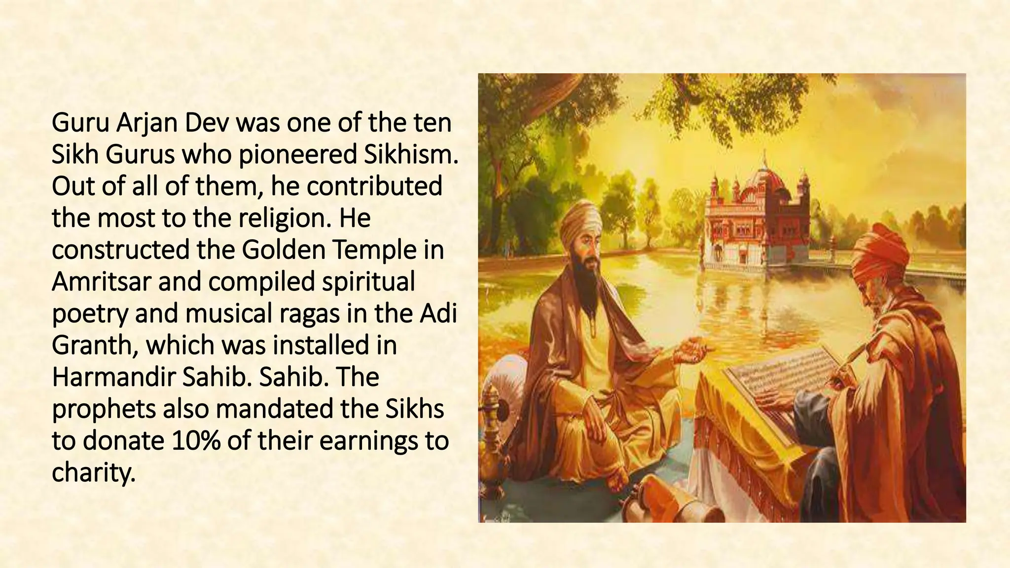 A SHORT PPT ON SHRI GURU ARJAN DEV JI.pptx