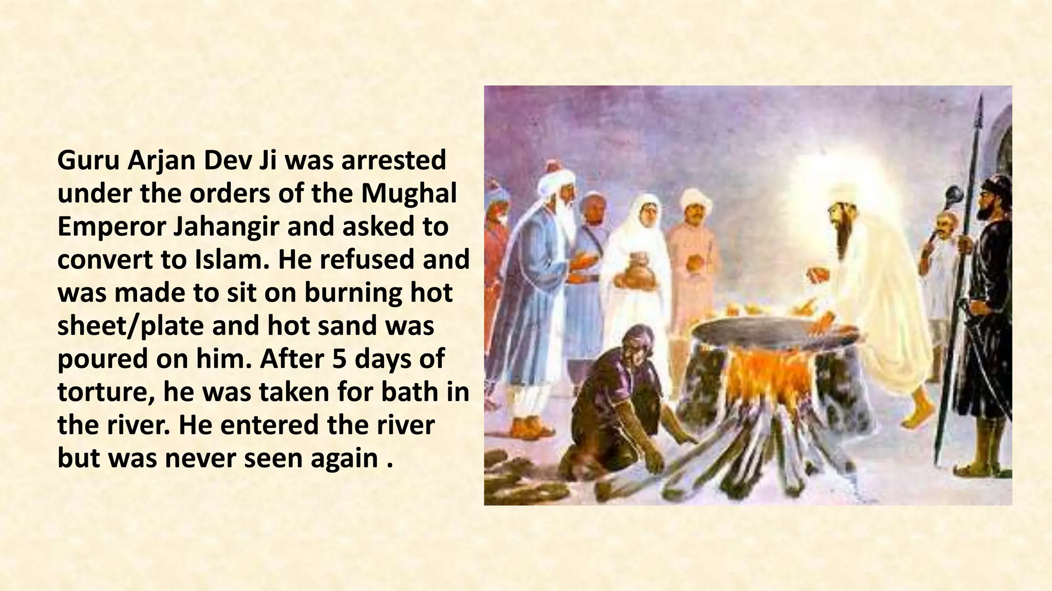 A SHORT PPT ON SHRI GURU ARJAN DEV JI.pptx