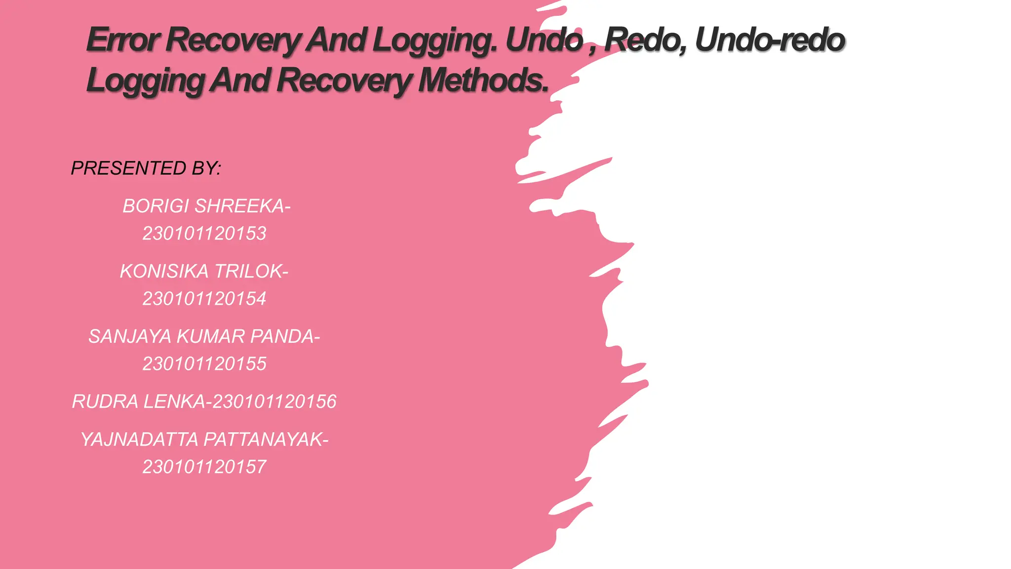 shrika DBMS ppt for database creation and maintenance.pptx