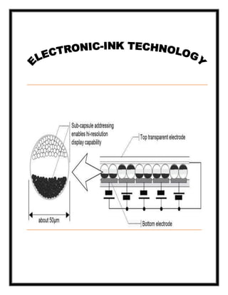 Electronic Ink Technology | PDF