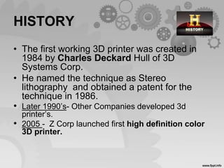 3D printing | PPT