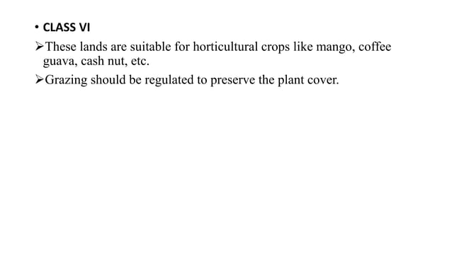 Land caipibility classification | PPT