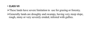 Land caipibility classification | PPT