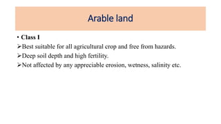 Land caipibility classification | PPT