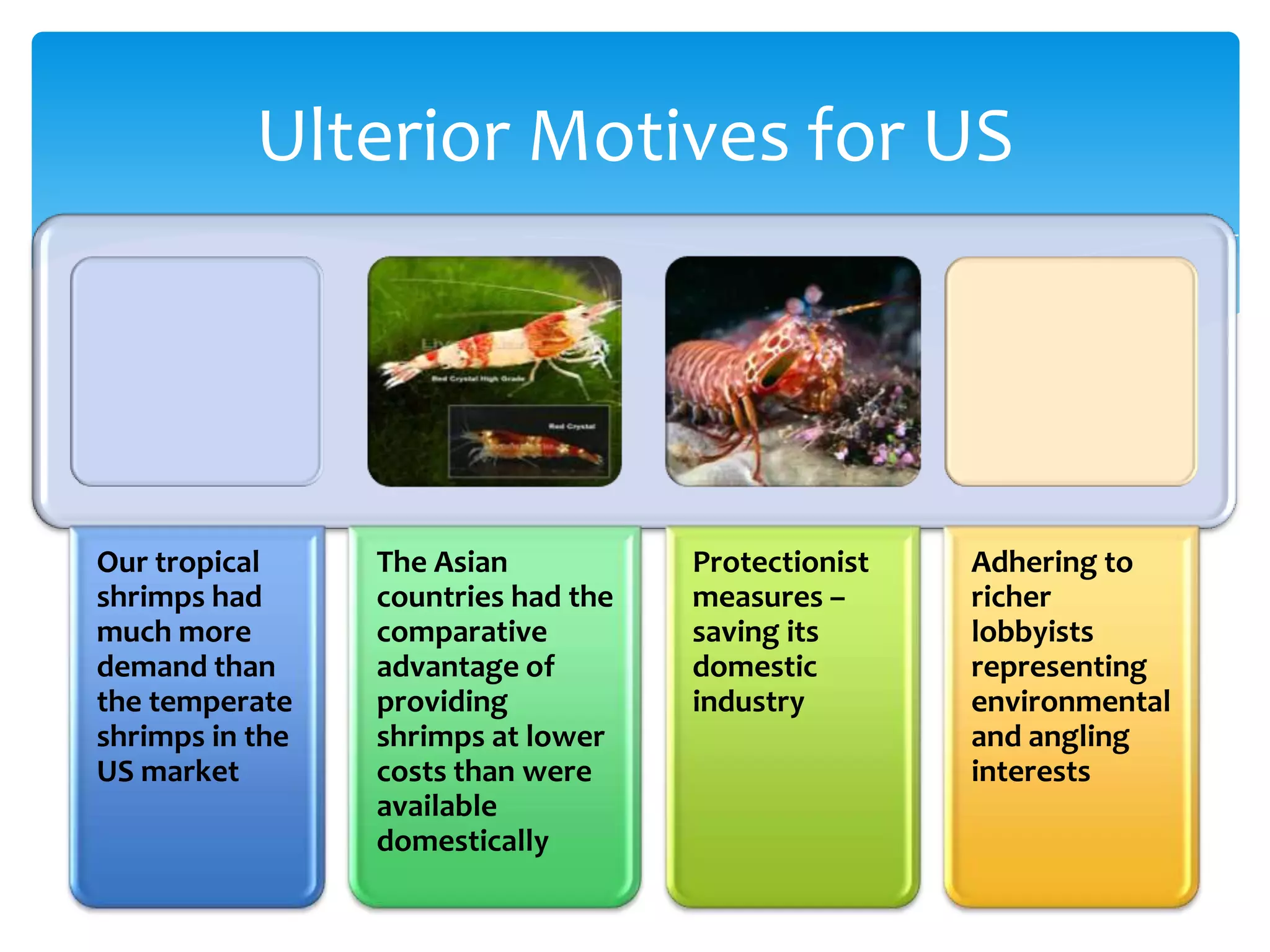 Shrimp - Turtle case at WTO | PPTX