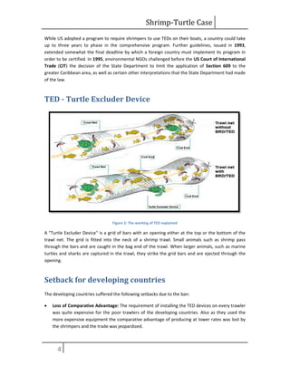 Shrimp turtle case at WTO | PDF