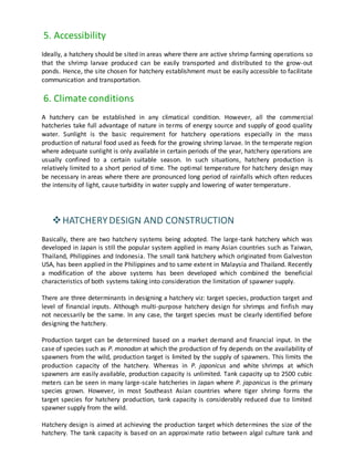 Shrimp hatchery | DOCX