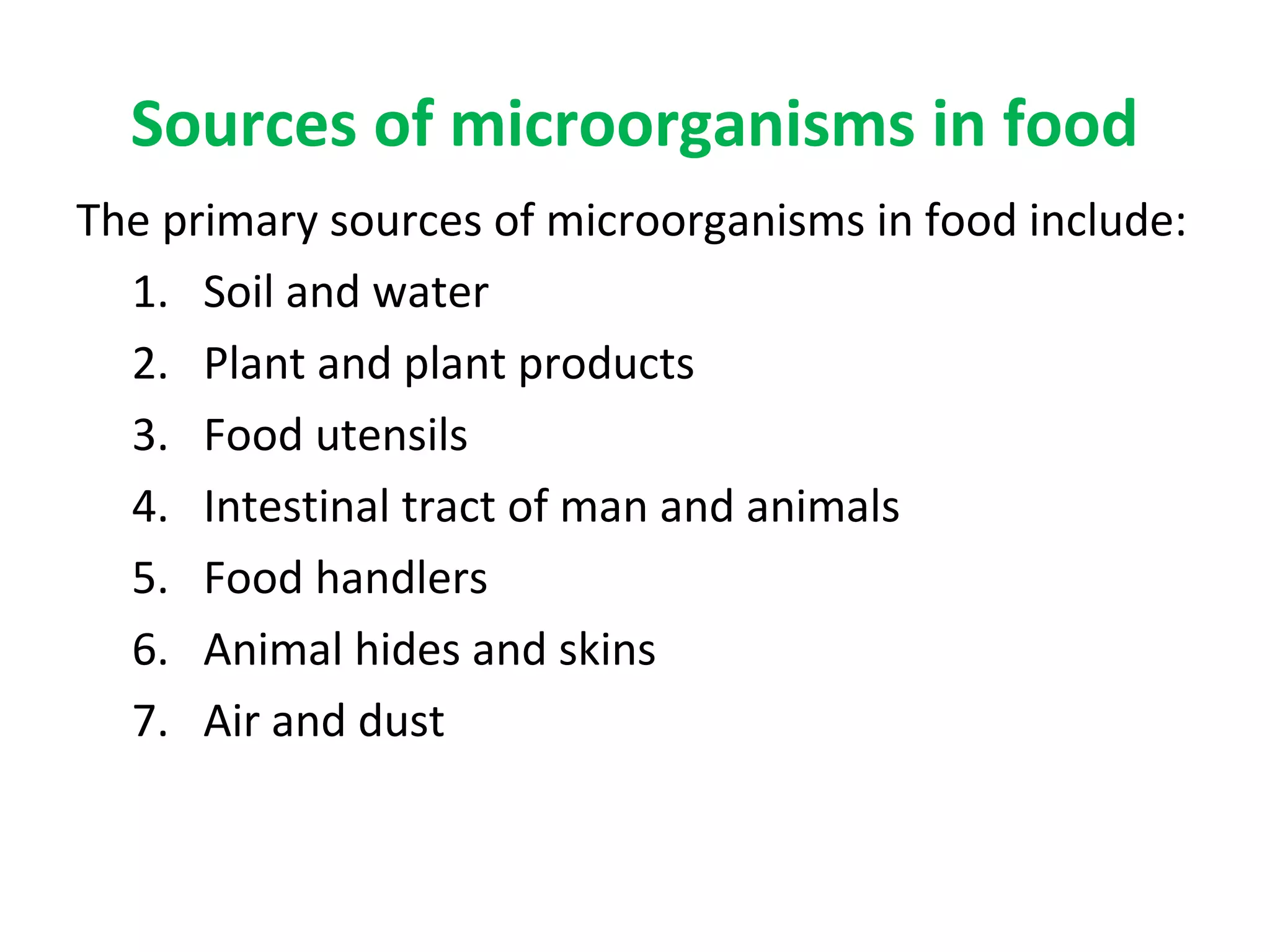 Food spoilage, microbiology | PPT