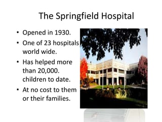 Shriners hospital ppp | PPT