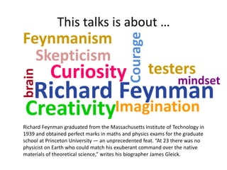 Shrinivas kulkarni barclays feynmanism for testers – introducing the ...