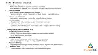Decentralized Clinical Trials: The Future of Patient-Centric Research ...
