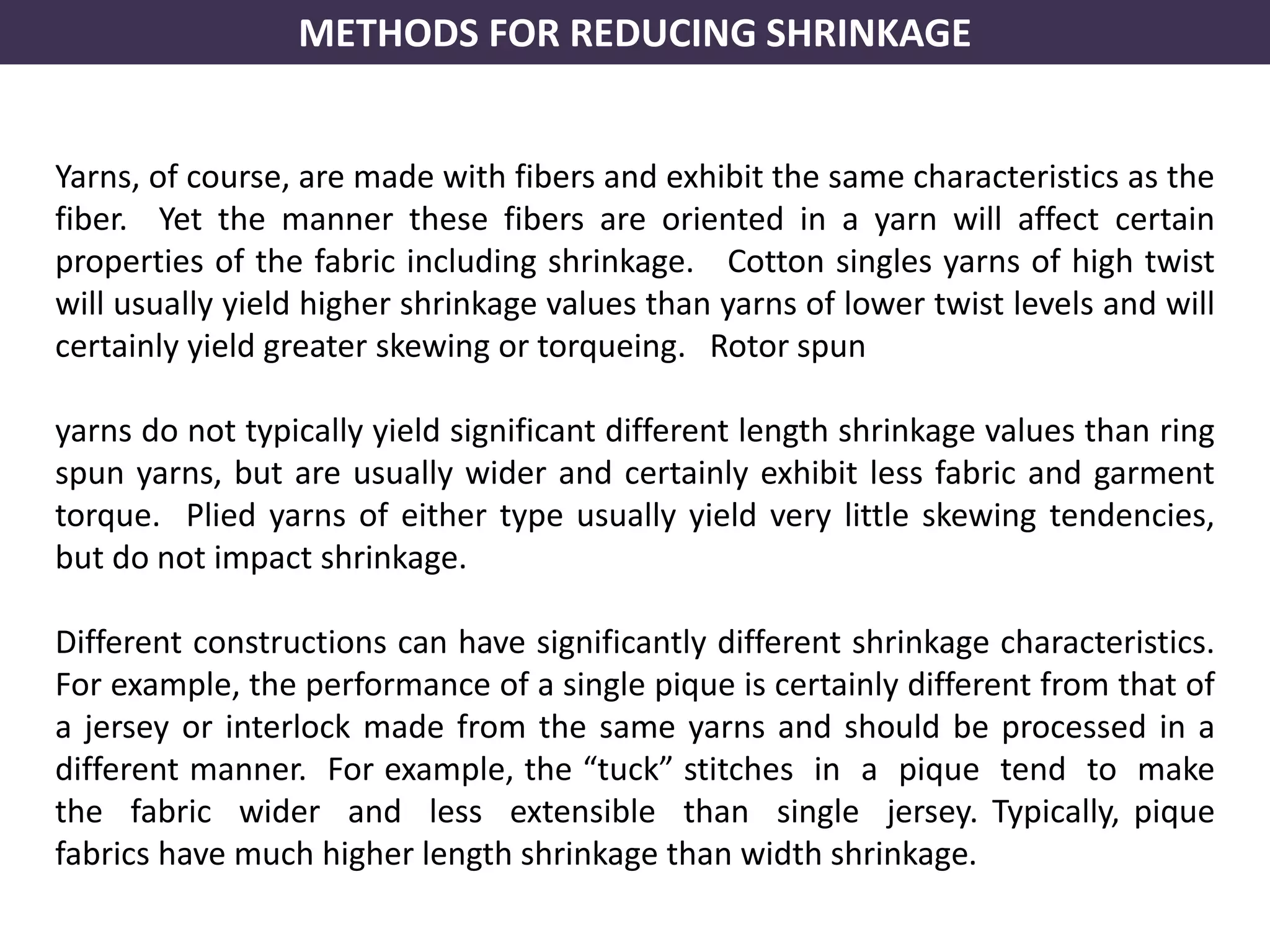 Shrinkage | PPTX