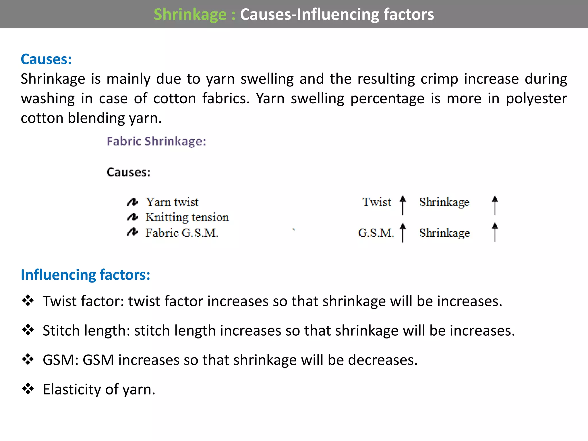 Shrinkage | PPTX