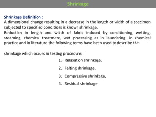 Shrinkage | PPTX