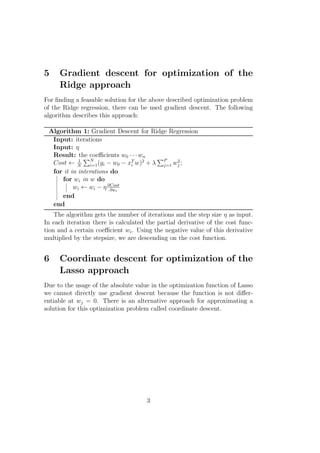 Shrinkage Methods in Linear Regression | PDF