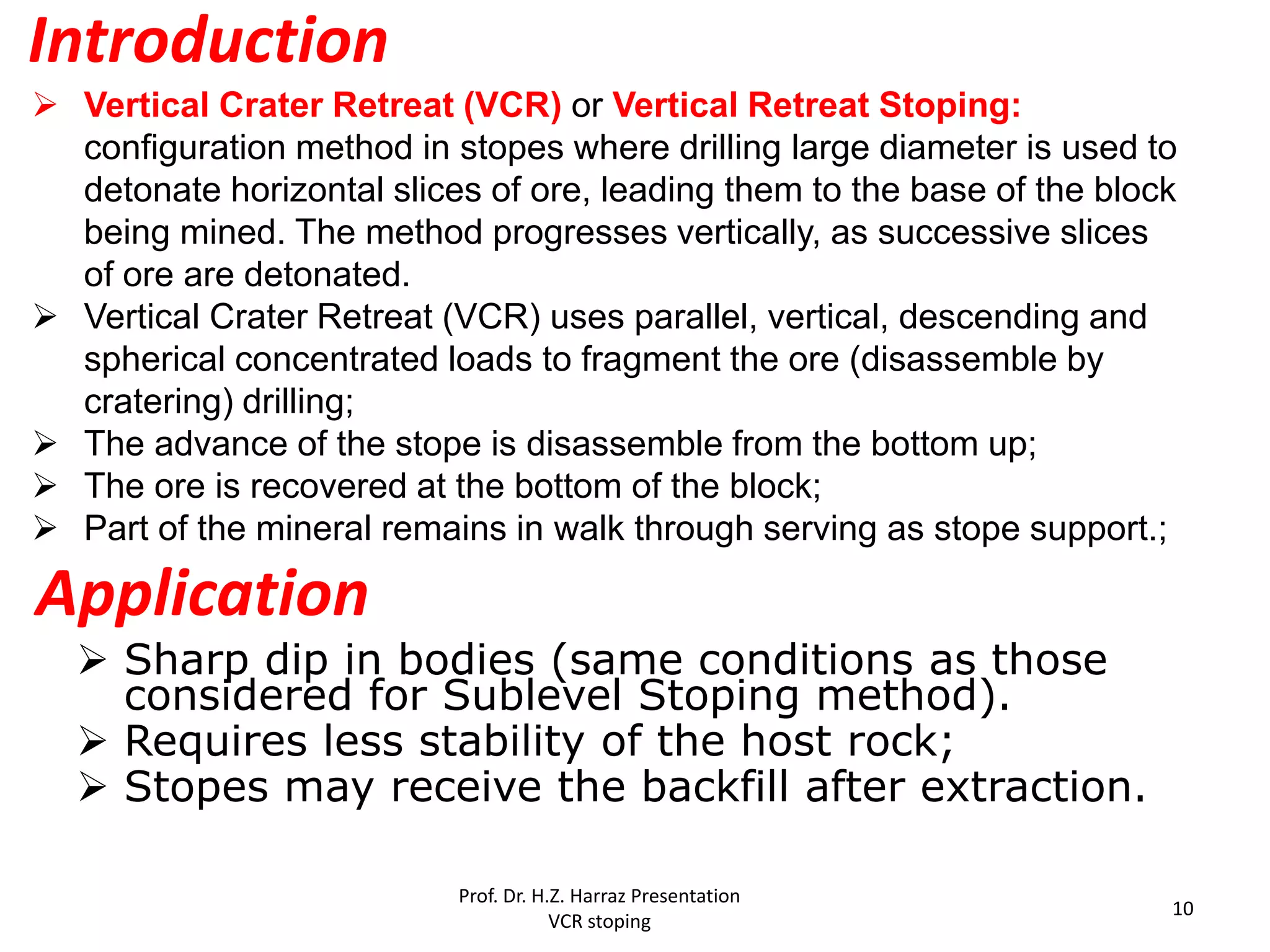 Shrinkage and Vertical Crater Retreat Stoping | PDF