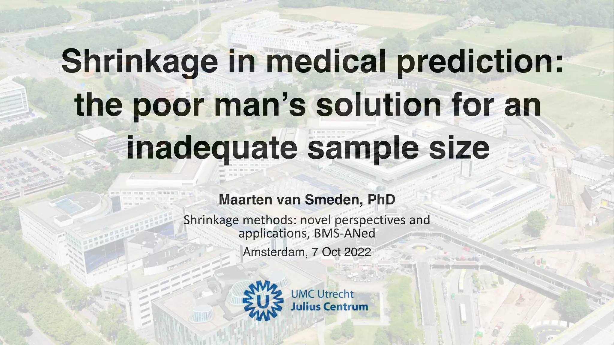 Shrinkage In Medical Prediction The Poor Mans Solution For An