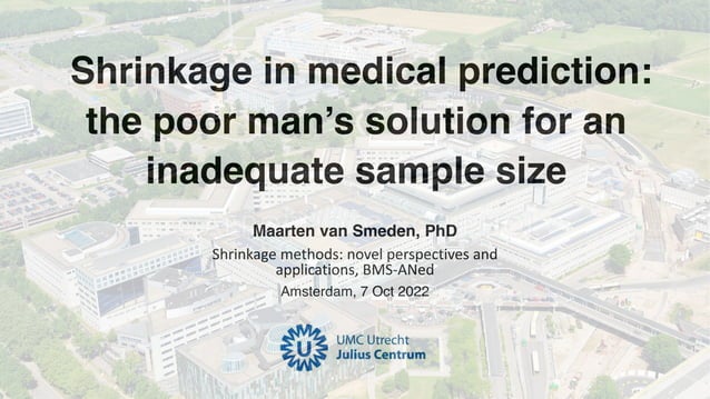 Shrinkage in medical prediction: the poor man’s solution for an ...