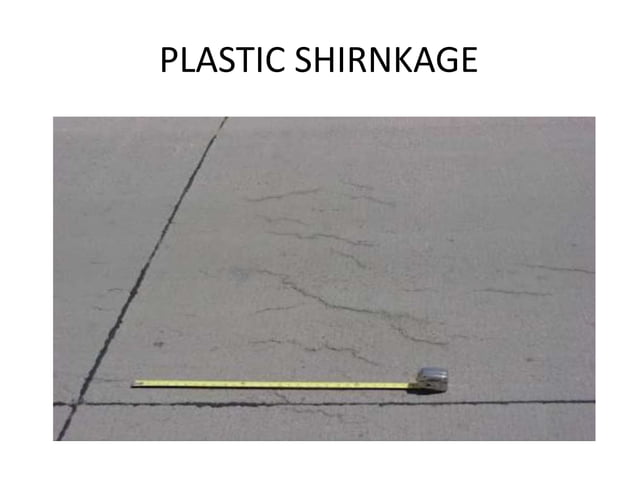 Shrinkage of concrete | PPT