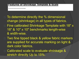 Shrinkage of ttqc ii | PPT