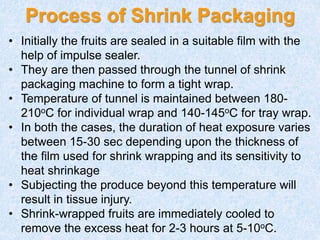 Shrink and cling packaging of fresh and perishable foods | PPT