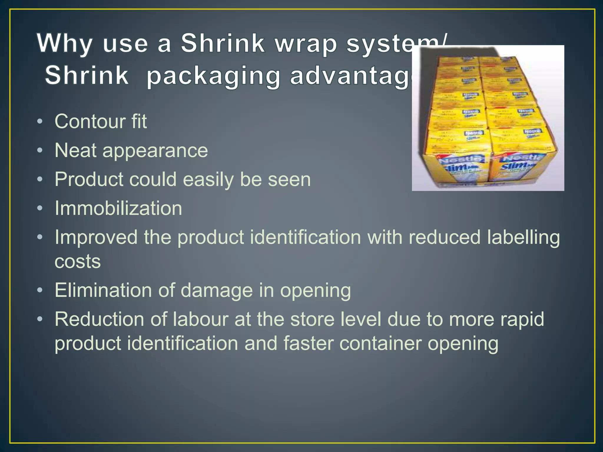 Shrink and strech packaging | PPTX