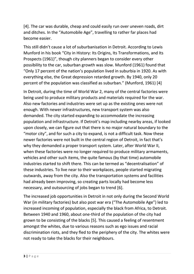 Shrinking city: Detroit | PDF