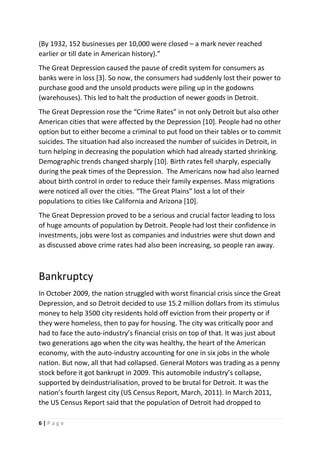 Shrinking city: Detroit | PDF