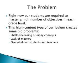 Shrinking curriculum | PPT